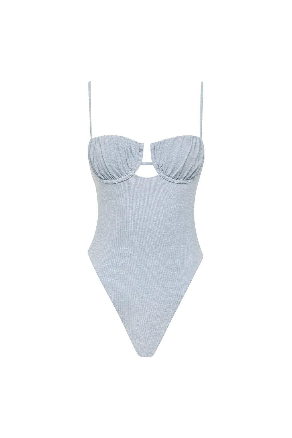 Light Denim Petal One-Piece