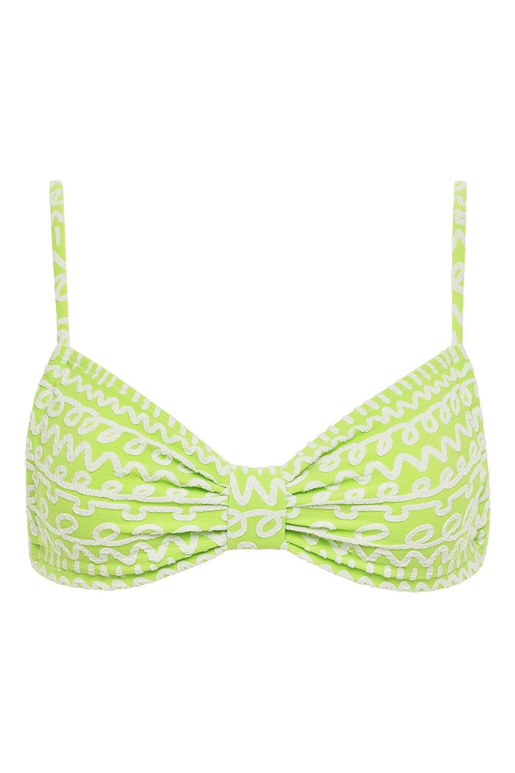 Lime Icing Devin Bikini Top