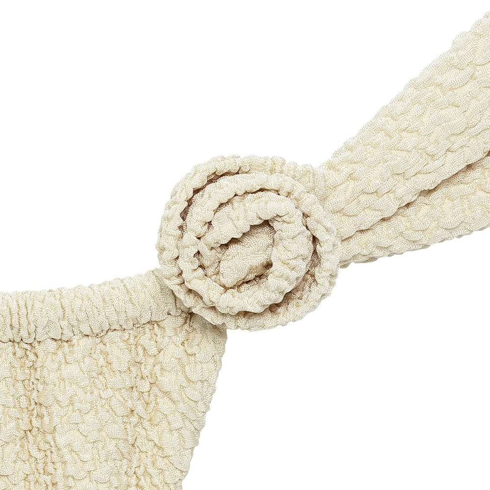 Oat Texture Removable Rose Pin