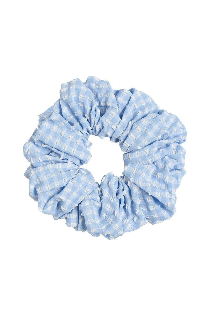 Peri Micro Gingham Chunky Scrunchie