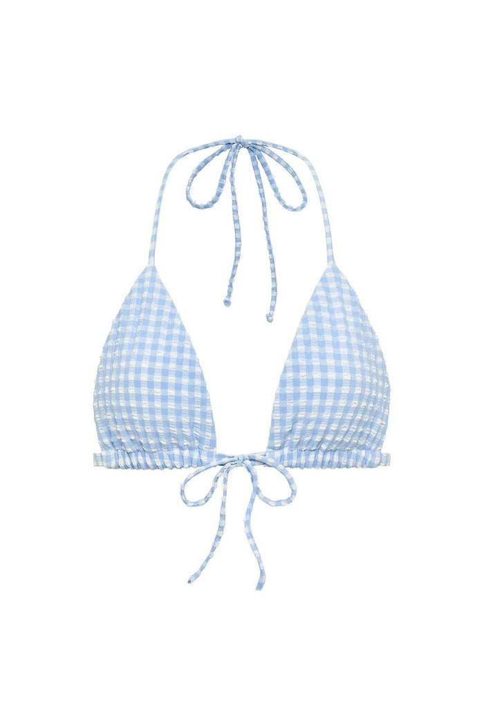 Peri Micro Gingham Emma Bikini Top