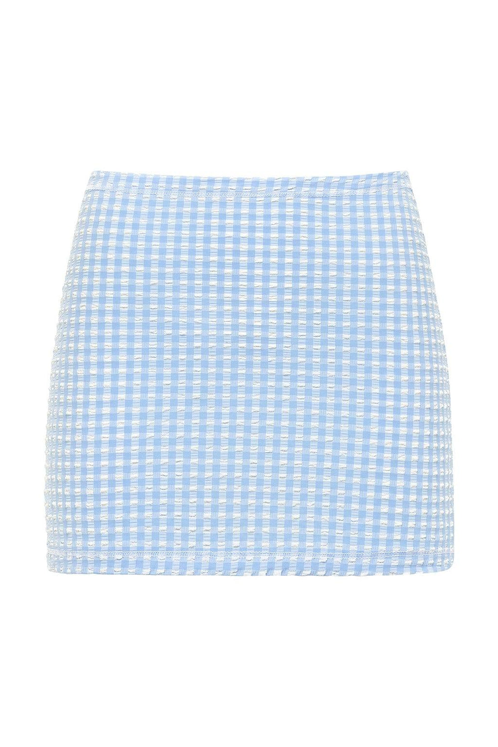 Peri Micro Gingham Micro Skirt
