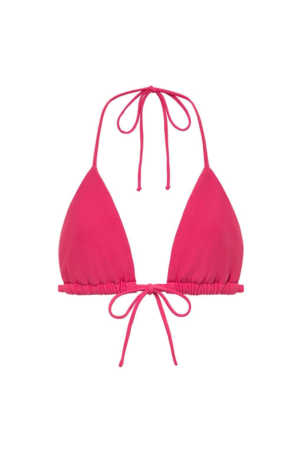 Raspberry Emma Bikini Top