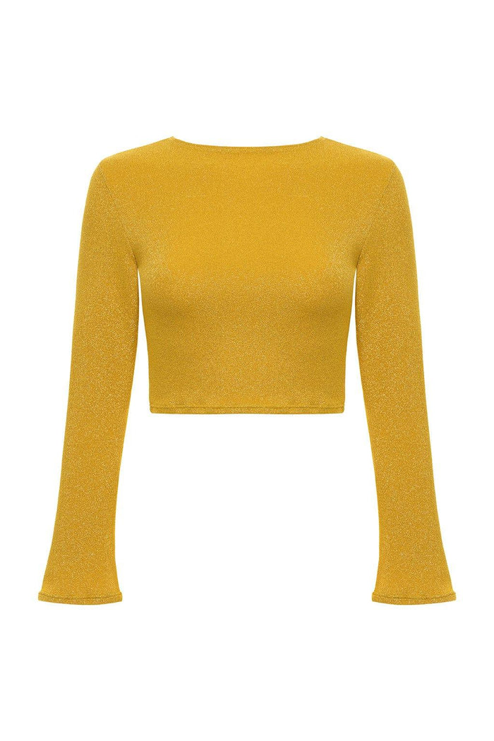 Sun Sparkle Flair Solidad Top