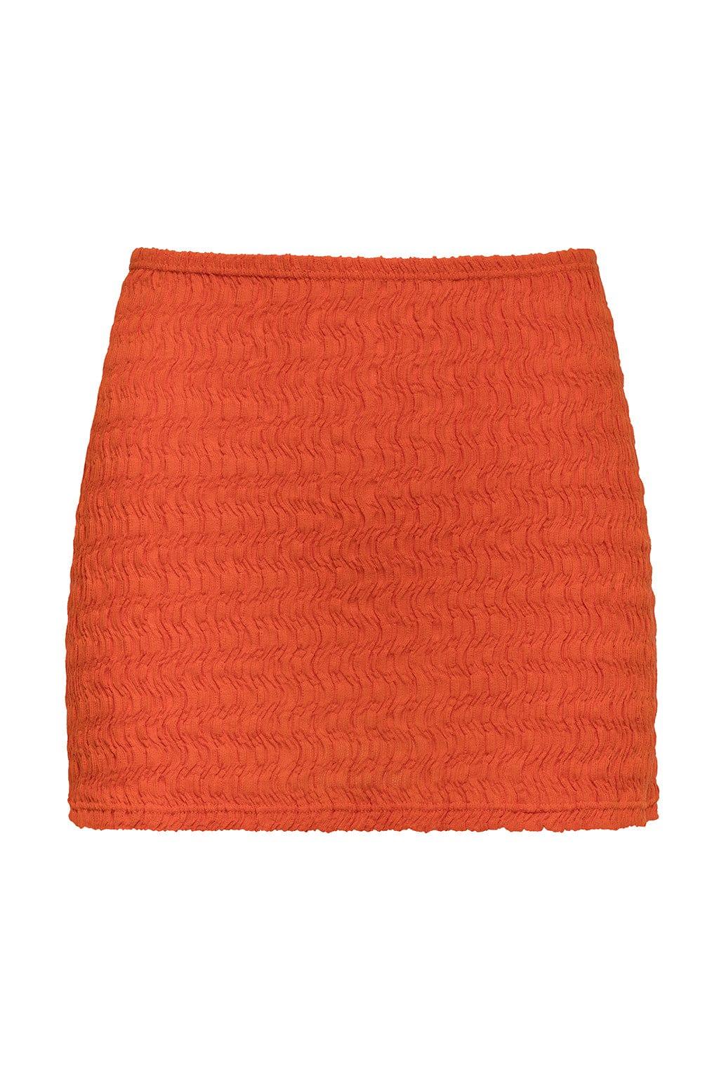 Tangerine Micro Skirt