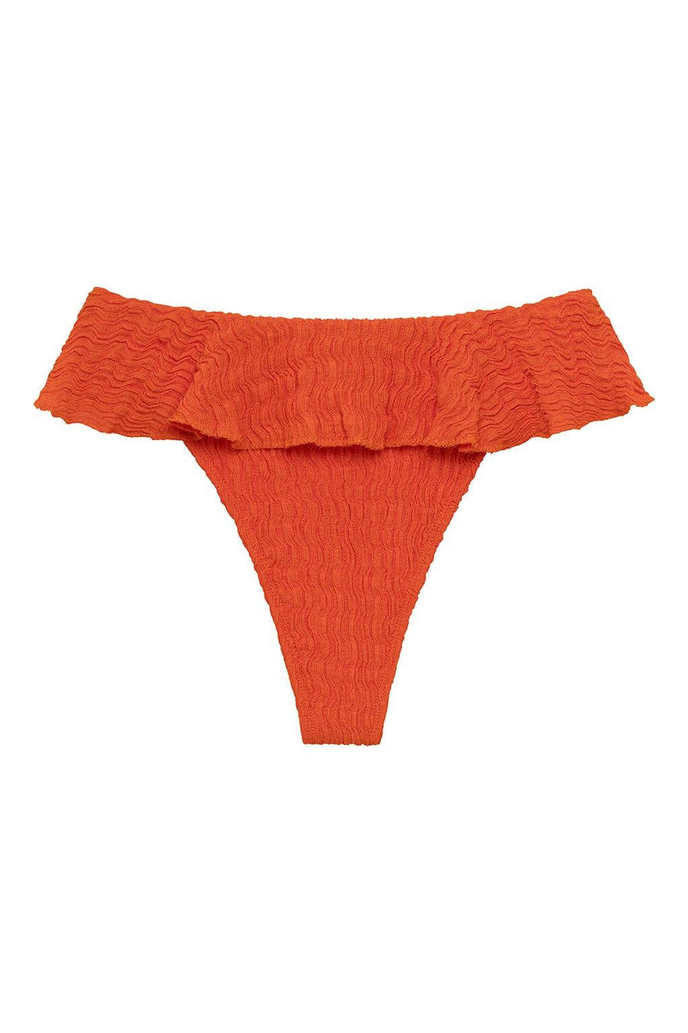 Tangerine Tamarindo Ruffle Bikini Bottom
