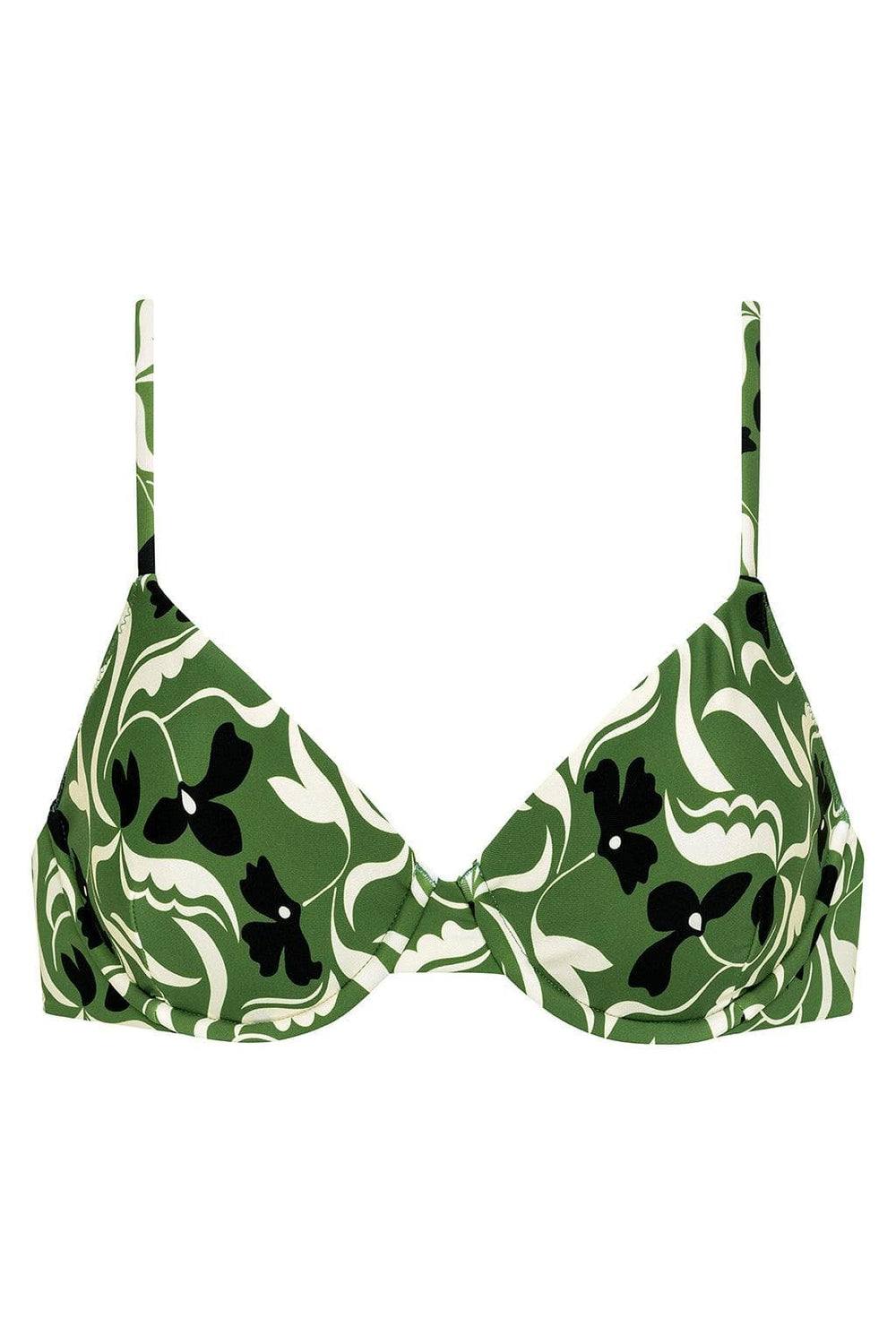 Veronica Floral Dainty Bikini Top