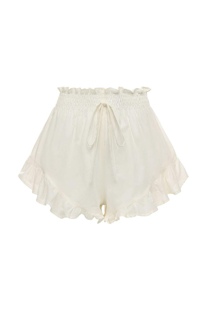 Cream Boho Short | Neutral Shorts | Montce Swim
