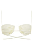 Cream Simone Bikini Top