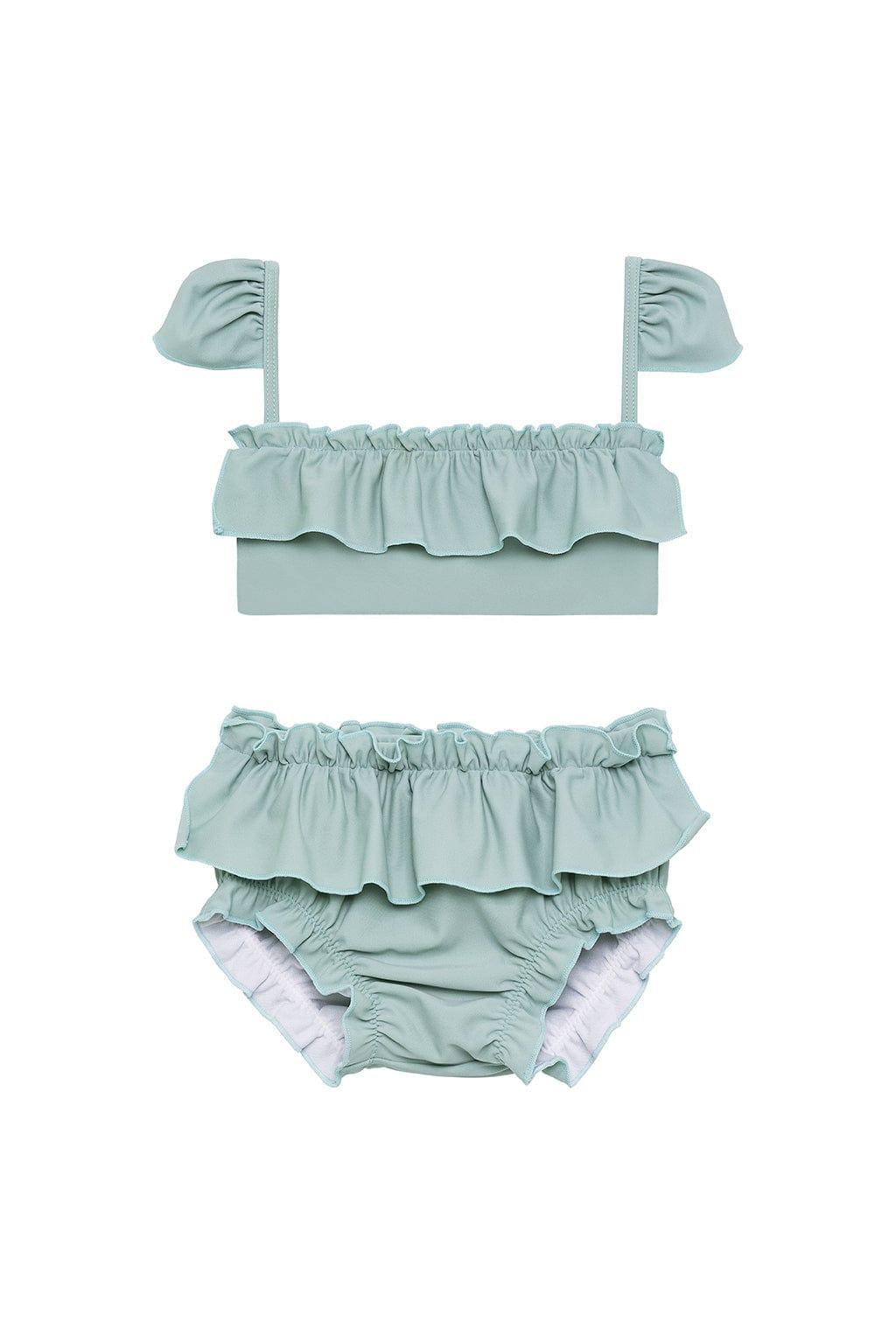 Powder Blue Mini Cabana Bikini Set