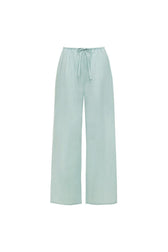 Powder Blue Drawstring Pant