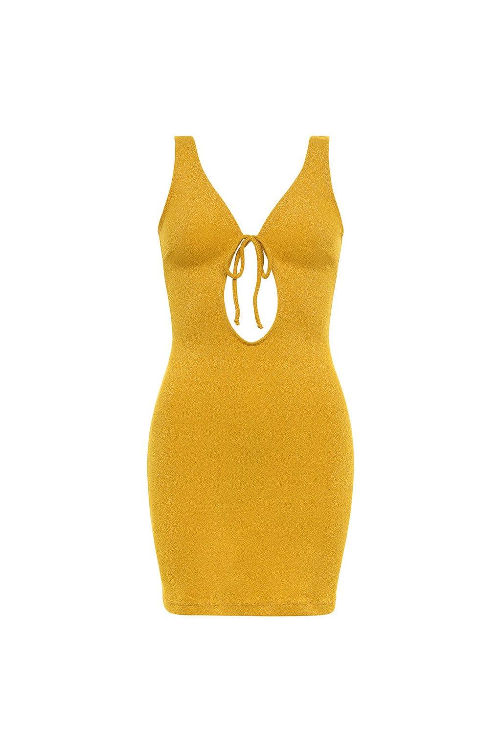Sun Sparkle Juliet Mini Dress