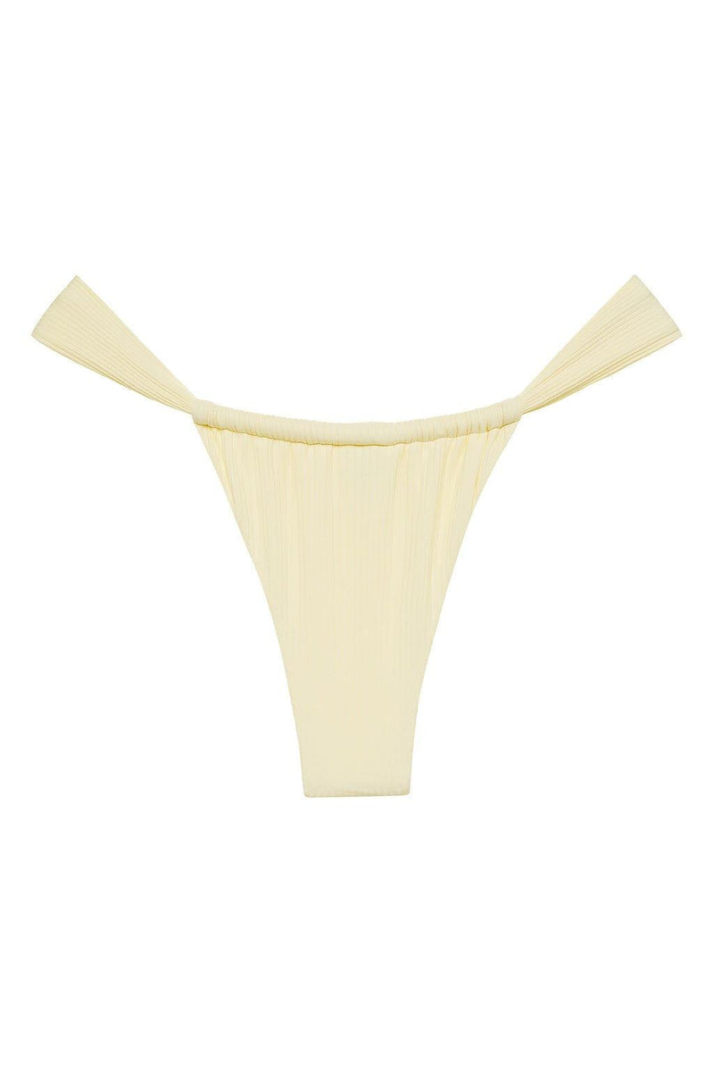 Cream Rib Sandra Bikini Bottom