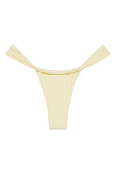 Cream Rib Sandra Bikini Bottom