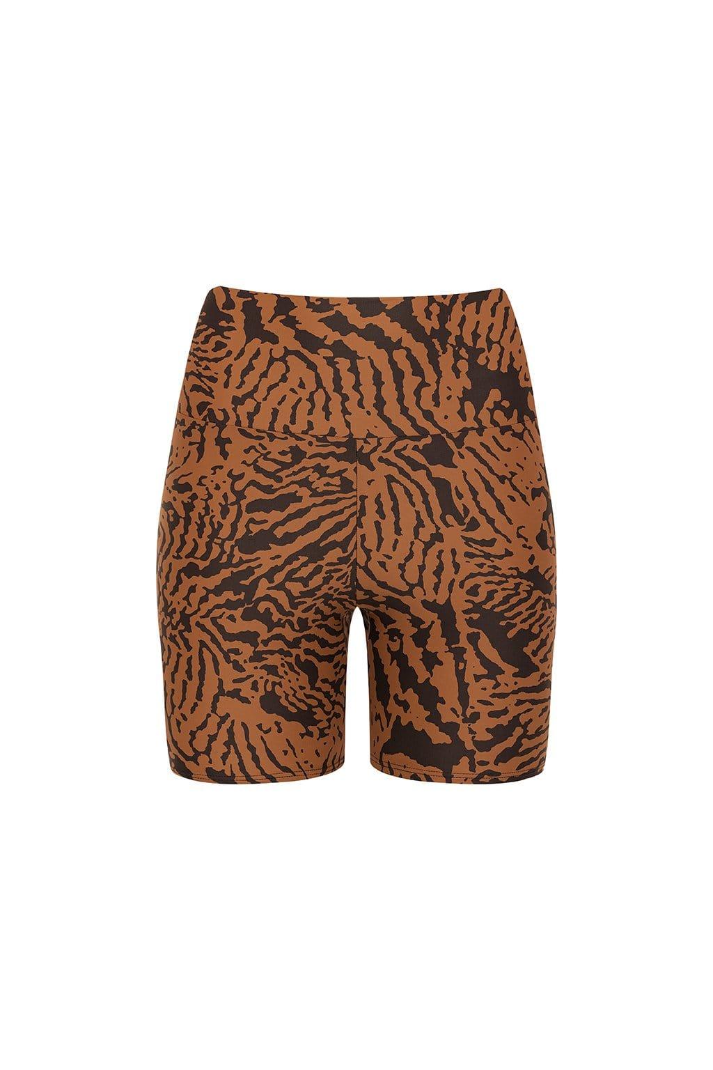 Tigre Midi Bike Short | Animal Print Shorts | Montce Swim