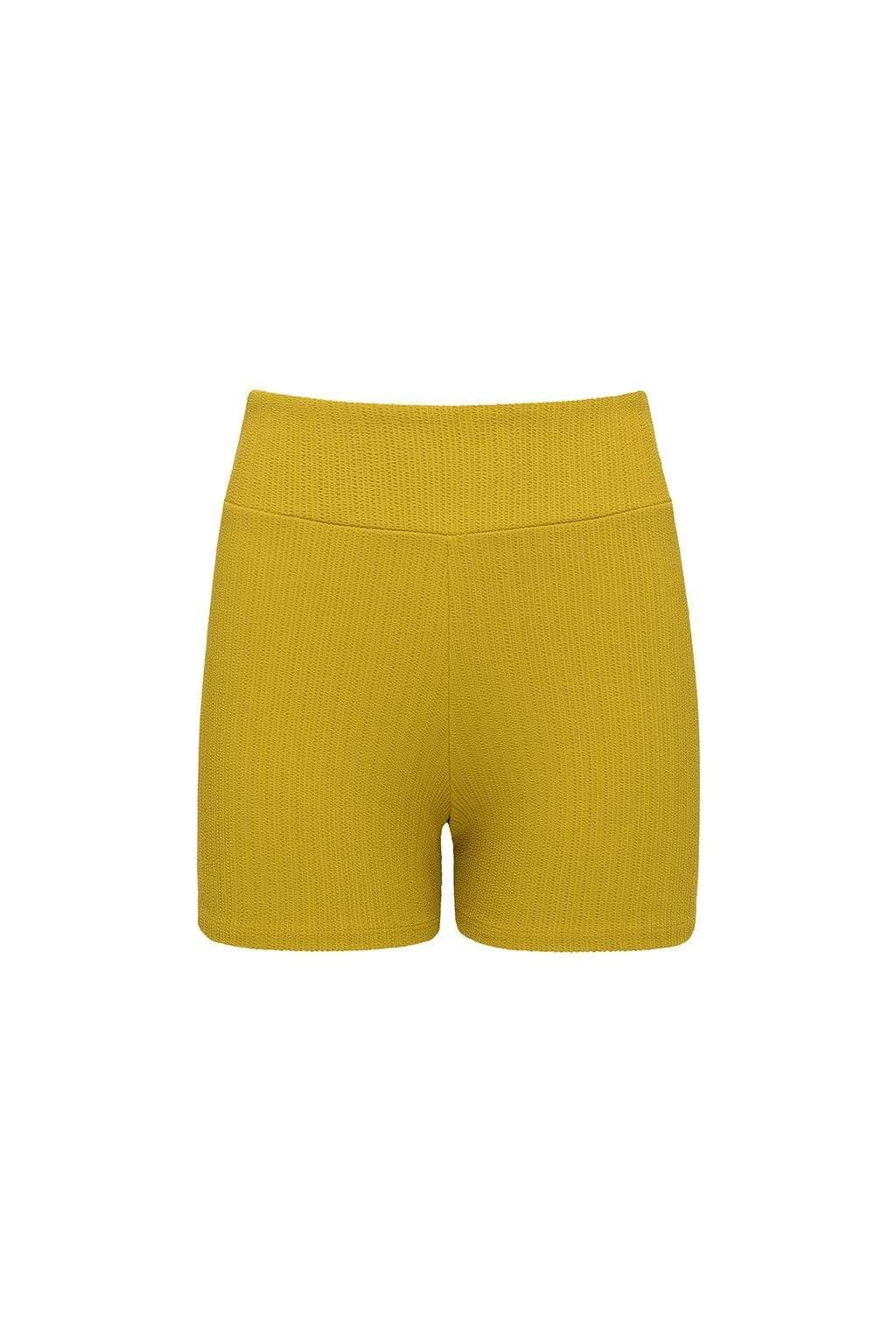 Key Lime Micro Scrunch Classic Bike Short | Montce Swim