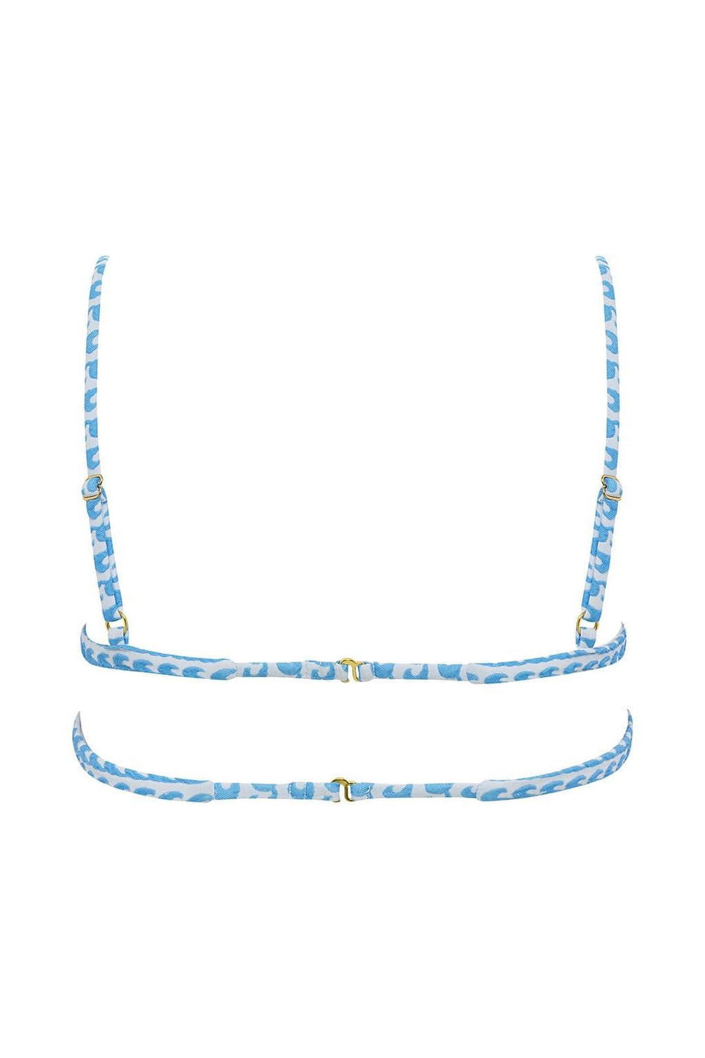 Wave Repeat Elany Bikini Top