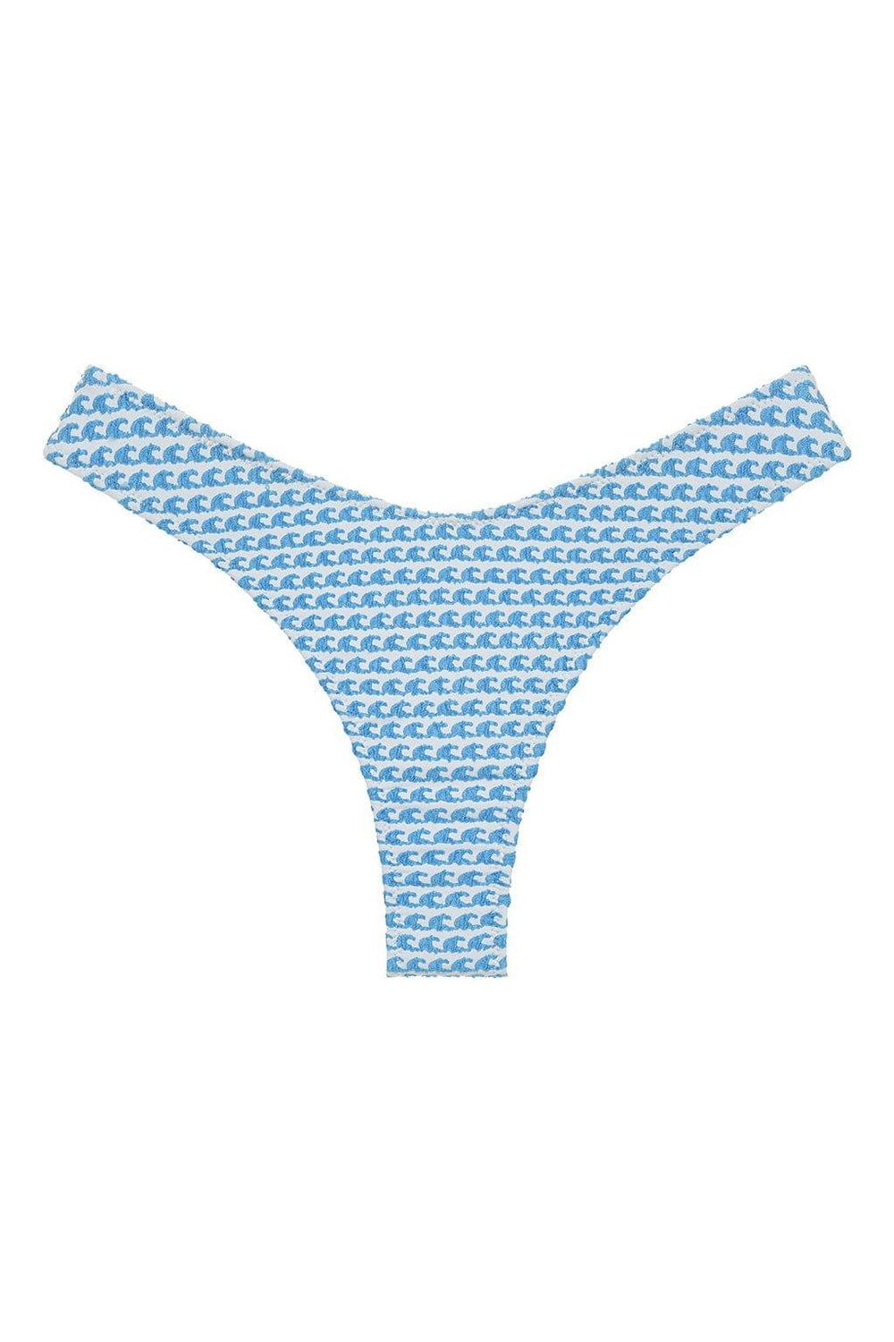 Wave Repeat Lulu (Zig-Zag Stitch) Bikini Bottom